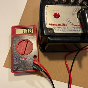 LIONEL TRAINMASTER 75 Watts TRANSFORMER Type 1034 Tested - Etsy
