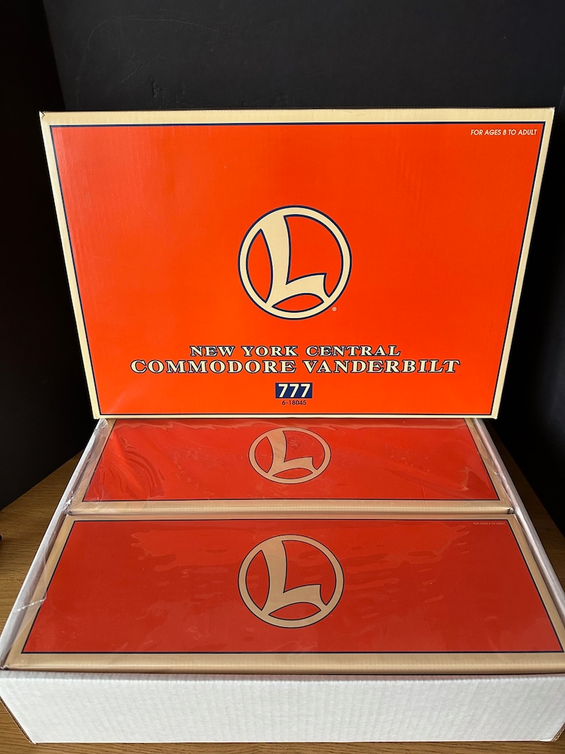 LIONEL COMMODORE New York Central Vanderbilt 777 Steam Locomotive and ...