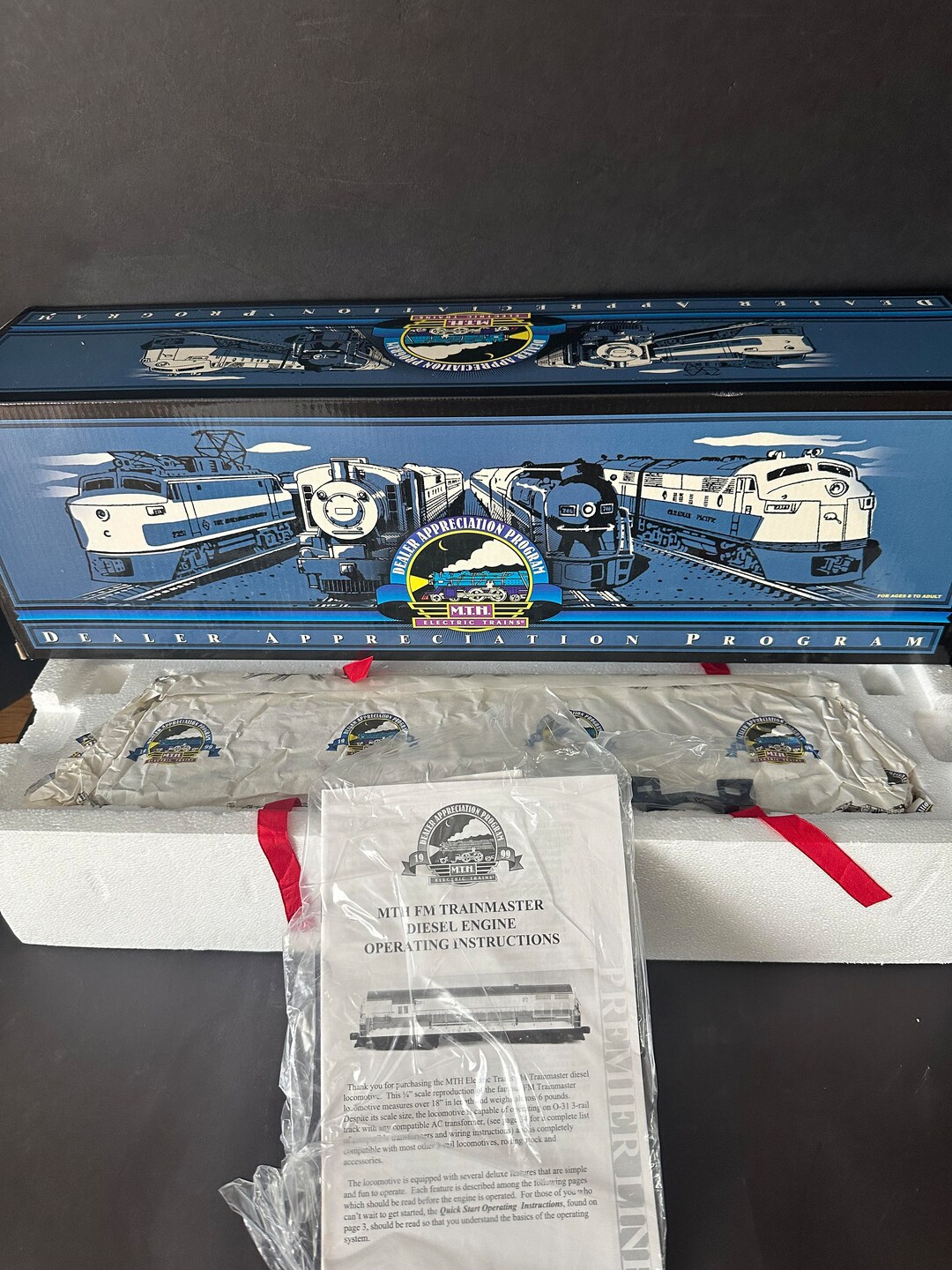 WILLIAMS LACKAWANNA Fm Trainmaster DIESEL Engine # 20-80001d W/proto ...