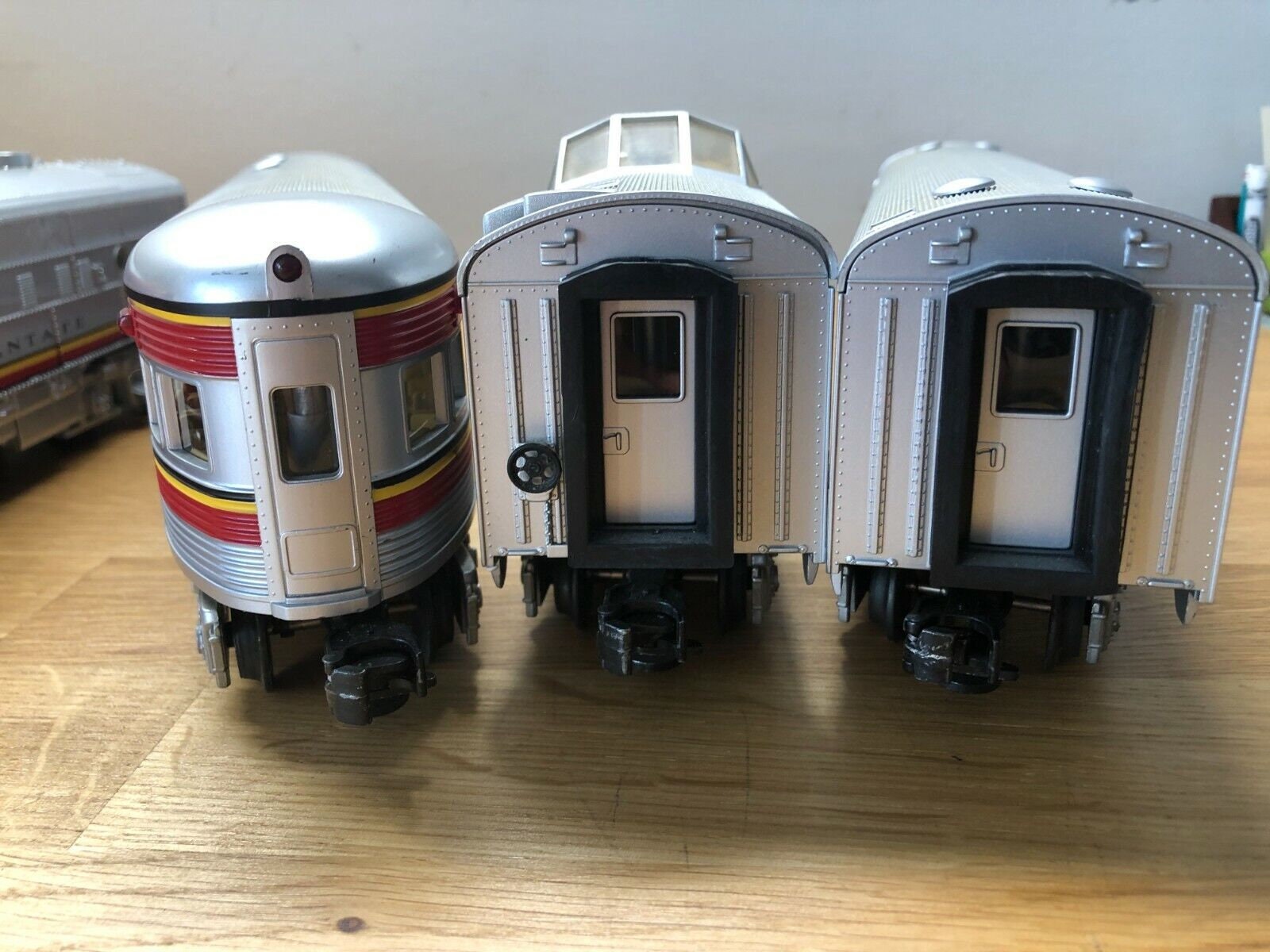 MTH SANTA FE Set With 30-40211A F3 Diesel A W/tween Motor & Proto Sound ...