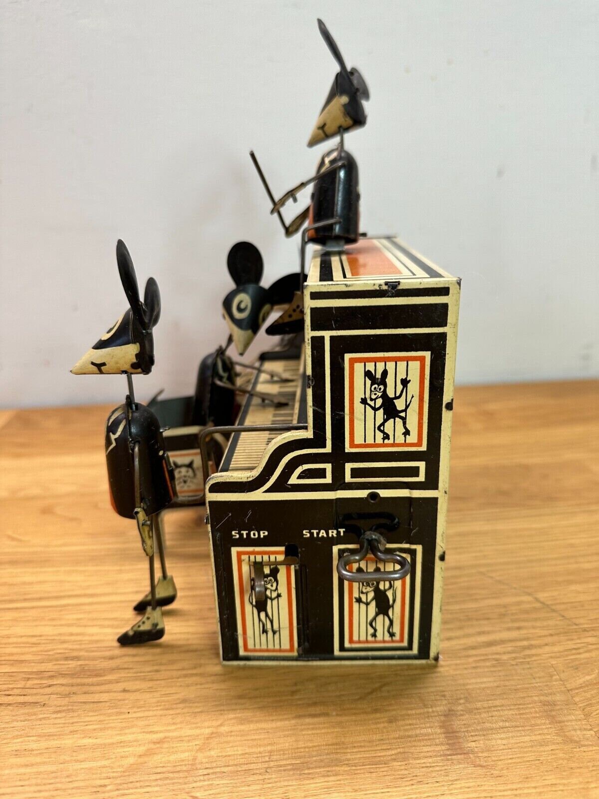 Louis MARX & Co. Antique RARE Tin Litho Wind-up Merry Makers BAND - Etsy