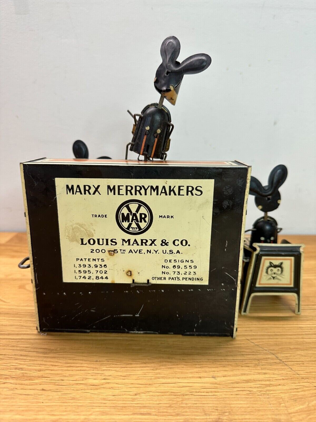 Louis MARX & Co. Antique RARE Tin Litho Wind-up Merry Makers BAND - Etsy
