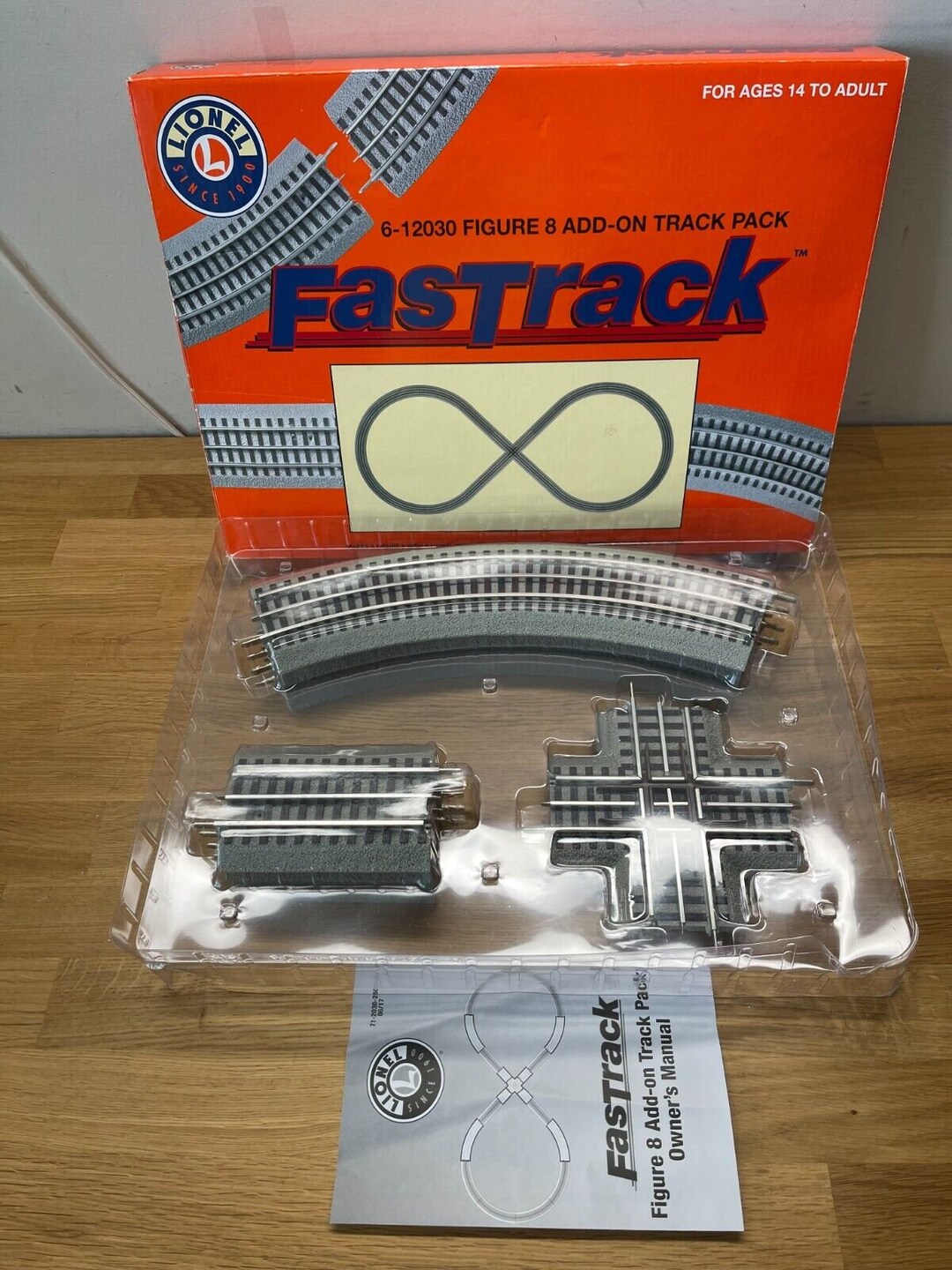 LIONEL6-10230 FASTRACK Figure 8 Add-on TRACK Pack O Gauge - Etsy