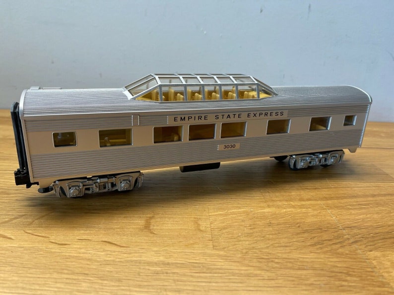MTH Rail King Nyc-empire State Express O-27 STREAMLINED Vista Dom 30 ...