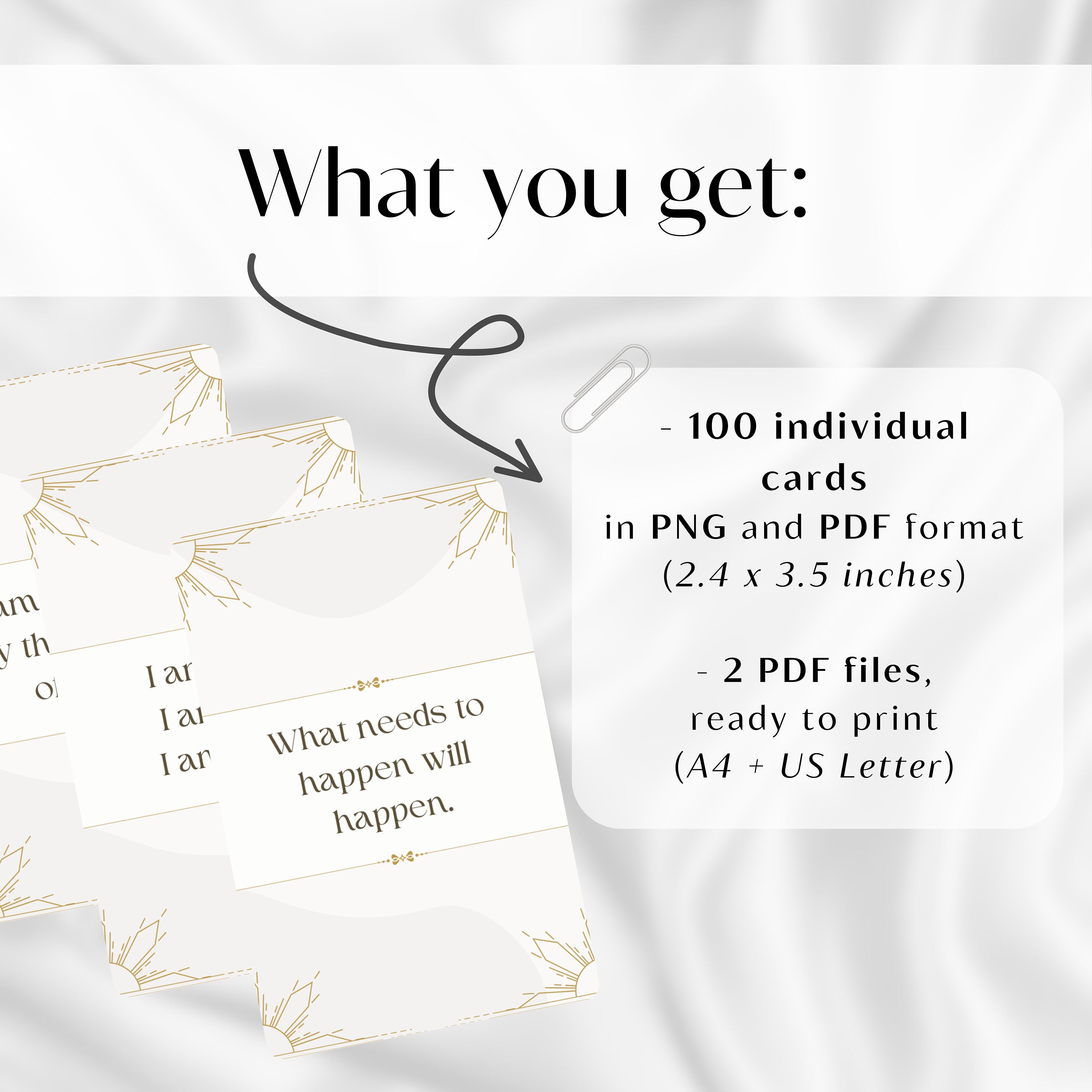 POSITIVE AFFIRMATION CARDS, Printable Self Care Affirmations, Positive ...