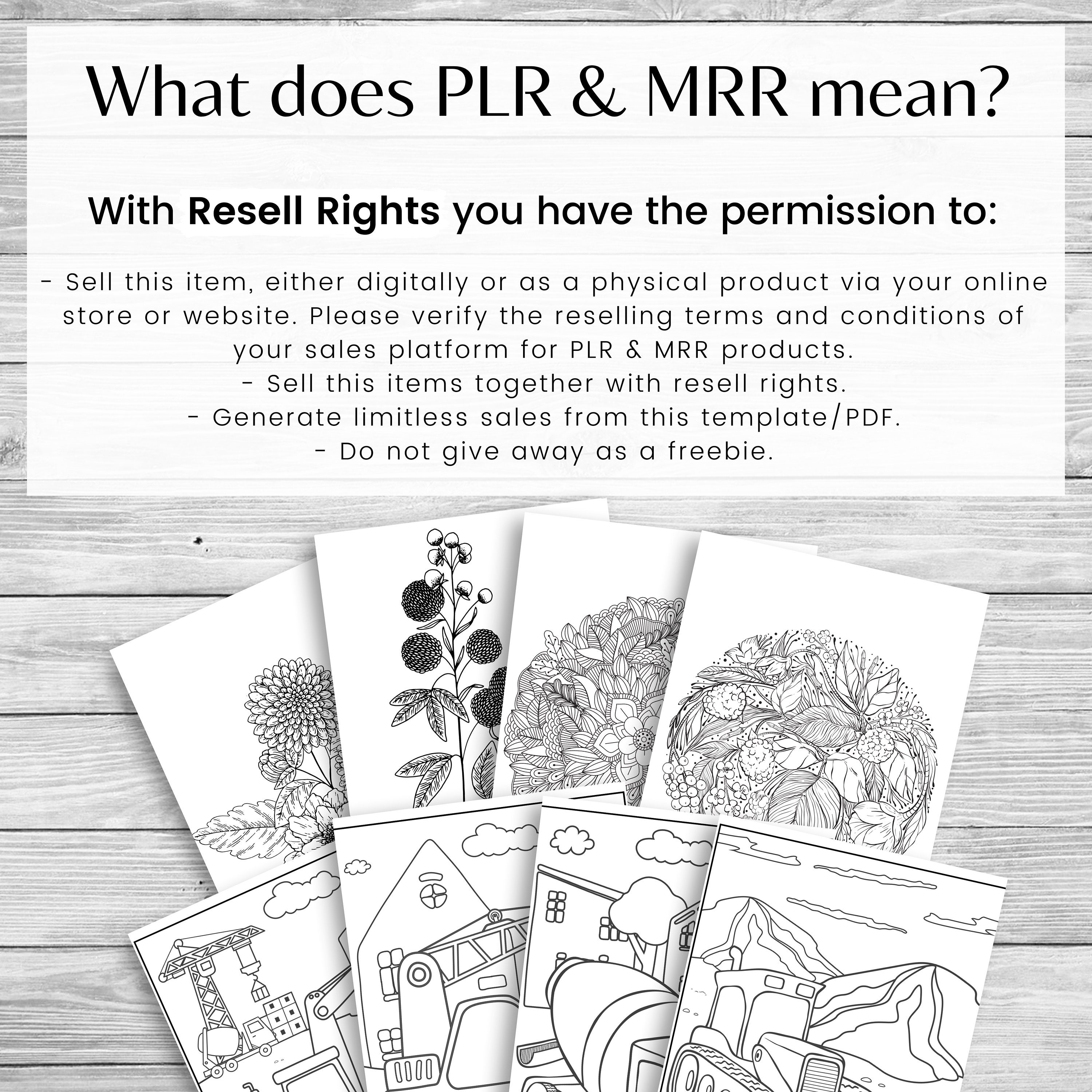 1100 Children Coloring Pages BUNDLE MRR, Coloring Books for Kids Master ...