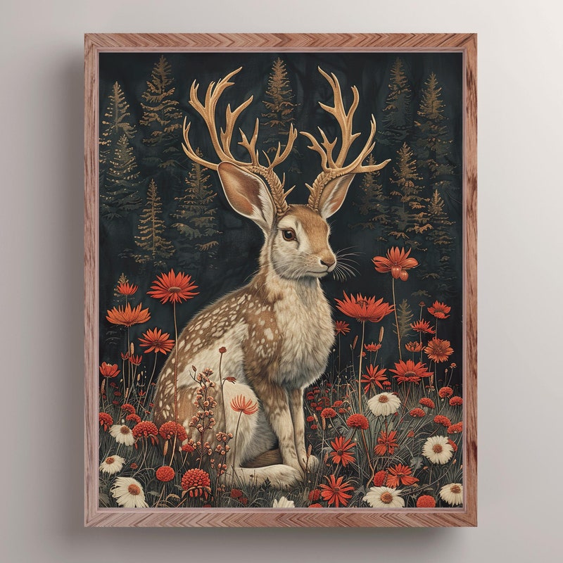 Jackalope Art - Etsy