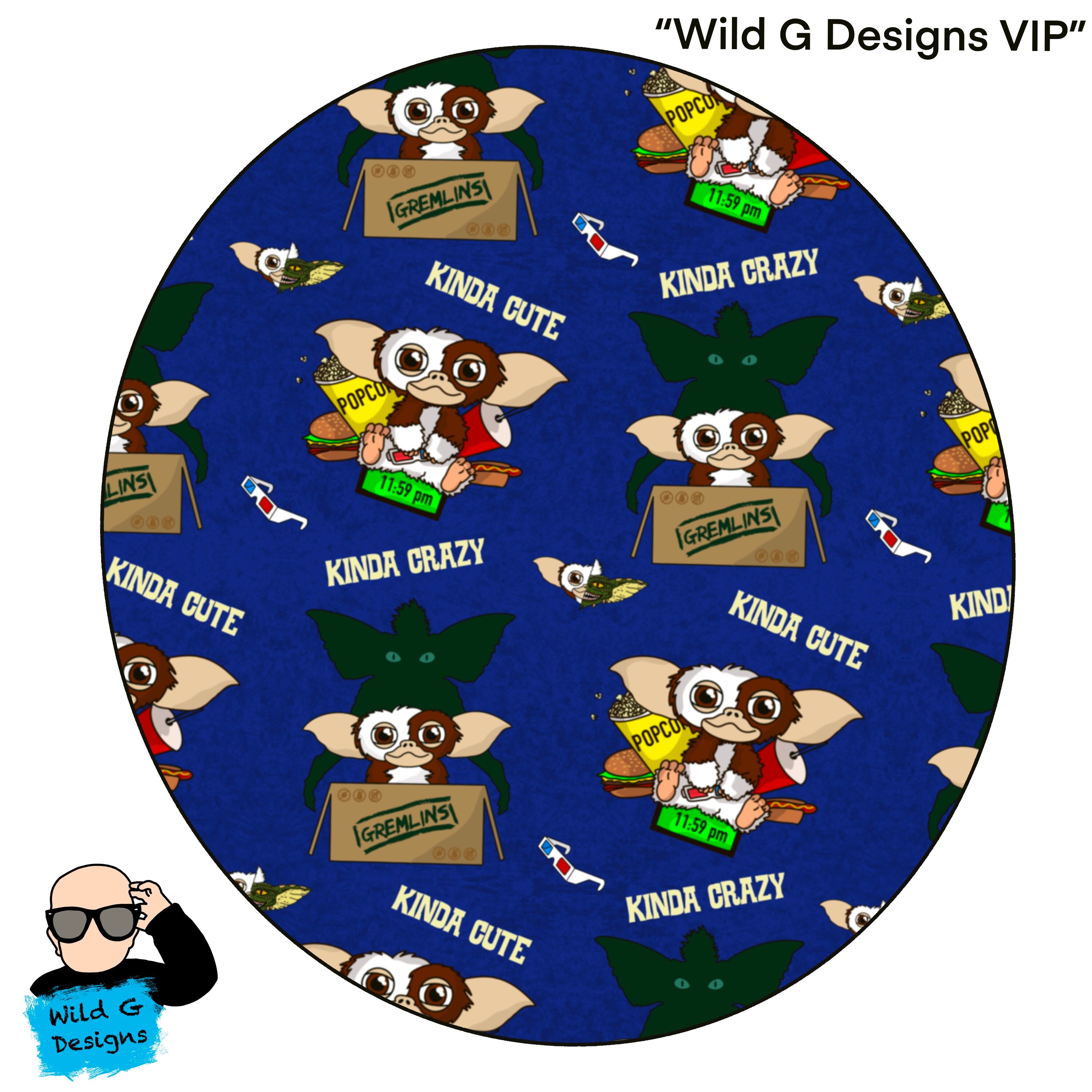 Gremlin Seamless File - Etsy