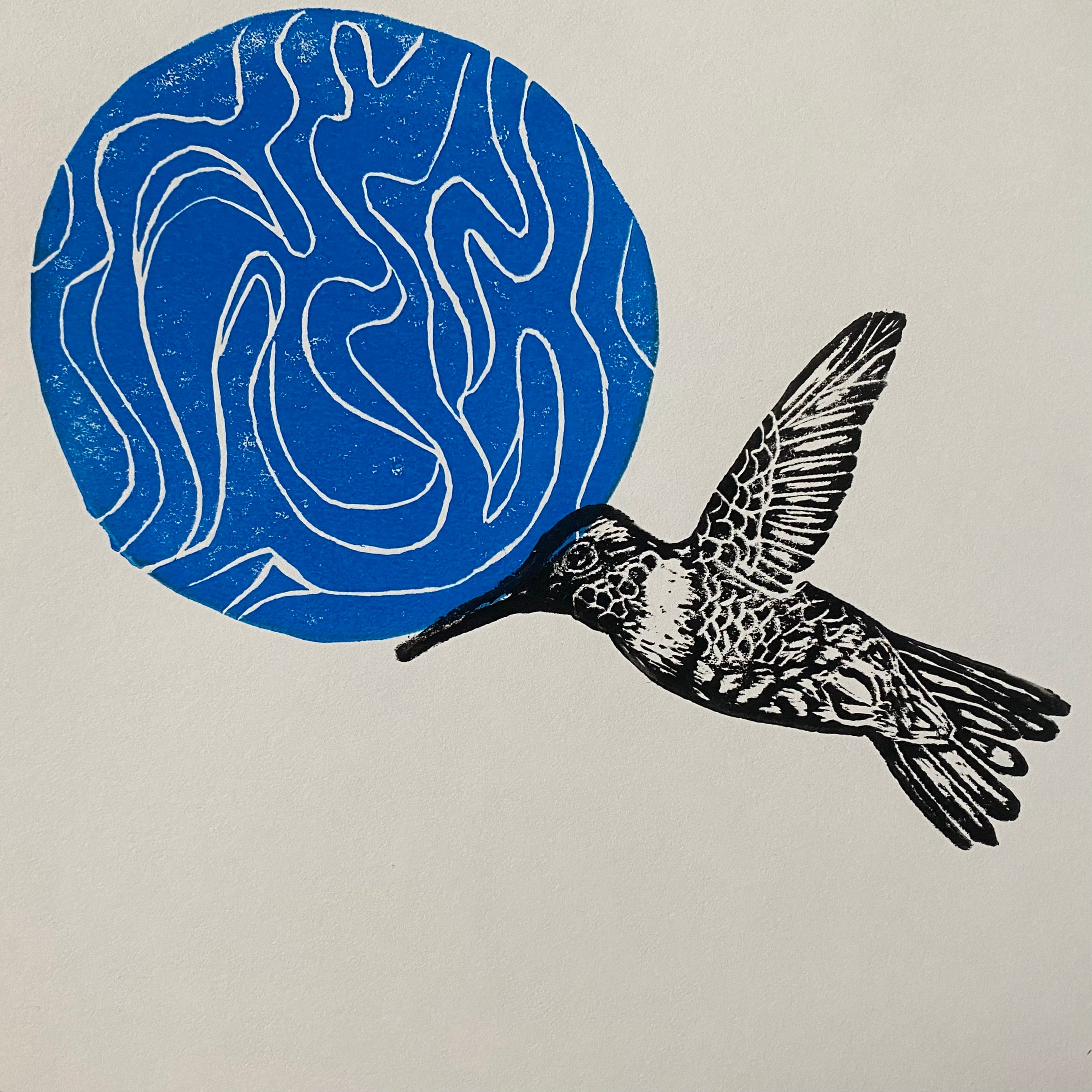 Semi Custom Bird Block Print - Etsy