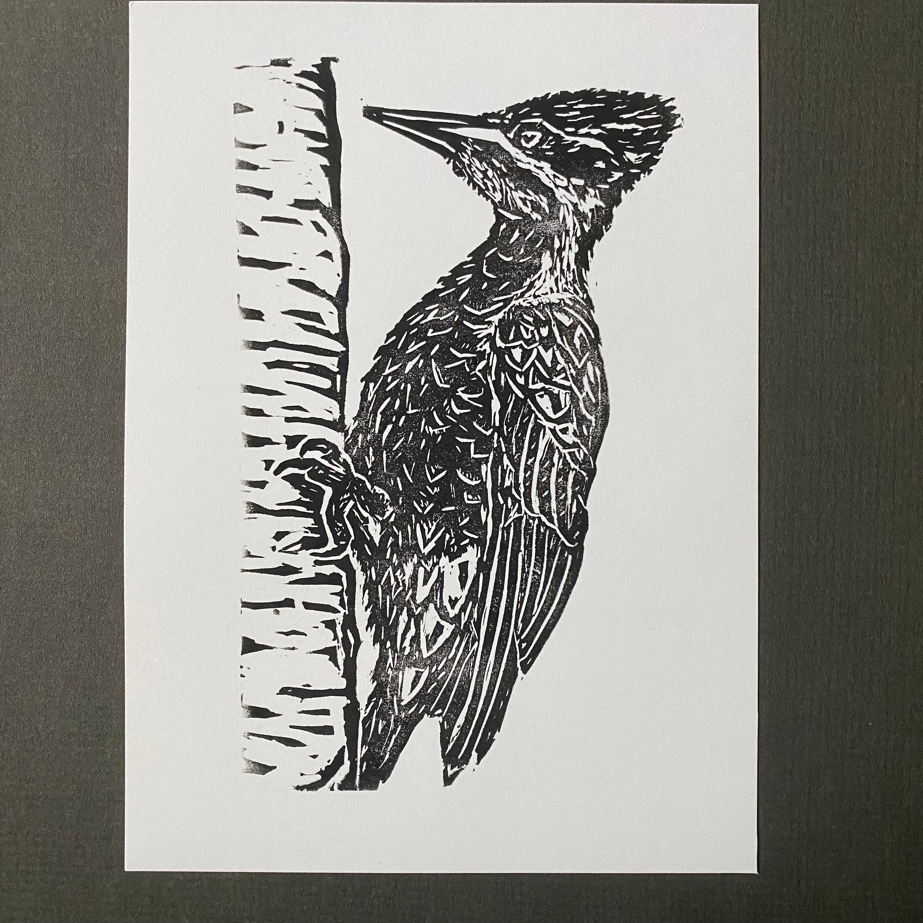 Semi Custom Bird Block Print - Etsy