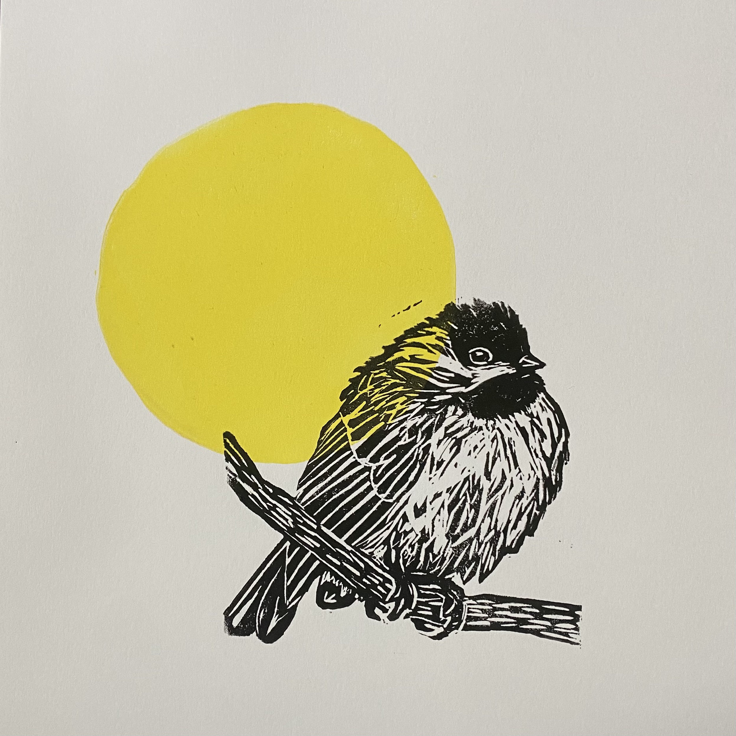 Semi Custom Bird Block Print - Etsy