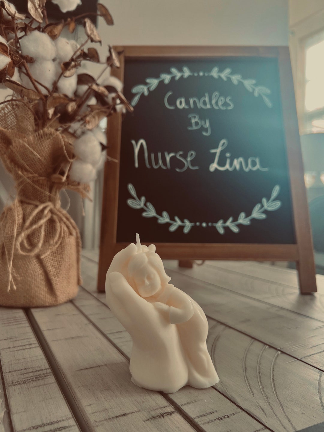 Angel Baby Pregnancy Candle | Rainbow Baby, Soy Wax - Etsy