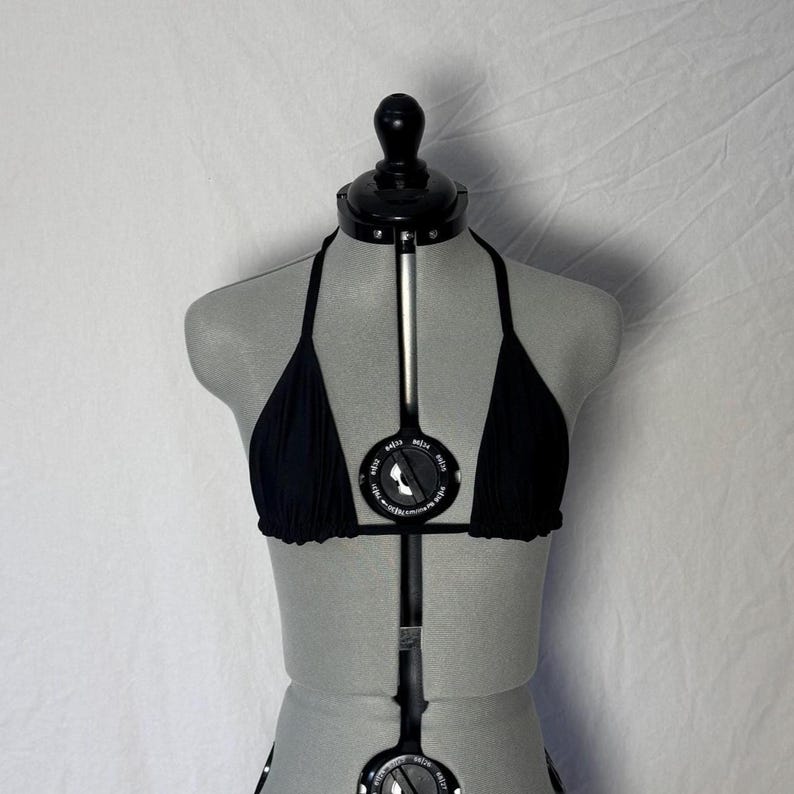 Triangle Bikini Top Pattern Bundle | 3 Styles: Tiny, Standard & Ruffle ...