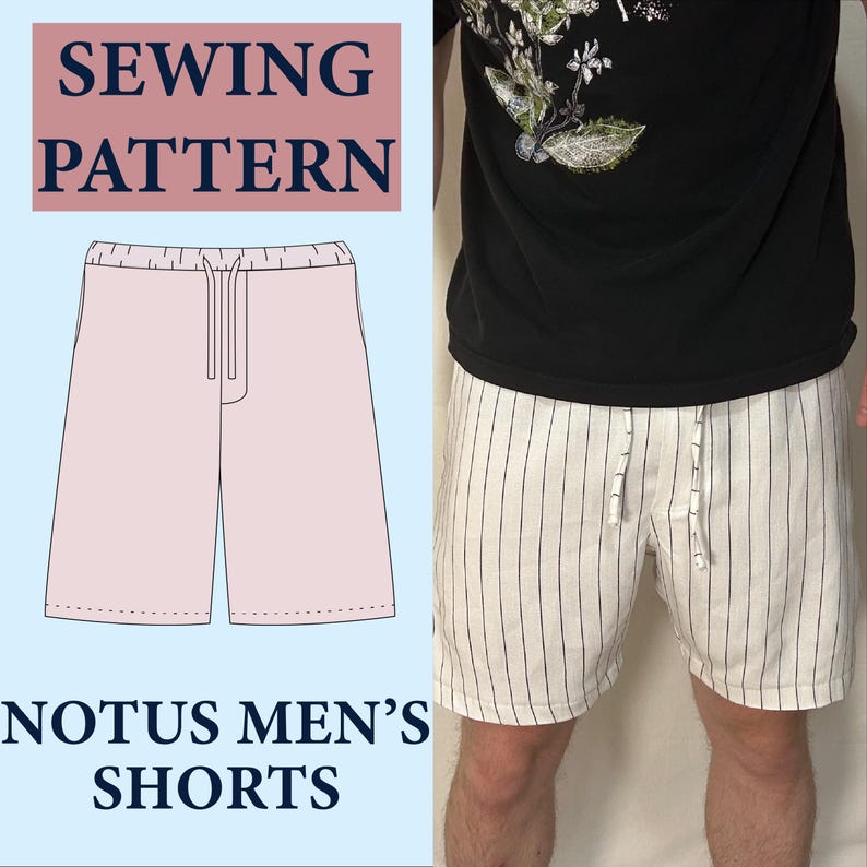 Linen Sewing Pattern Bundle | DIY Linen Pants, Men's Shorts, and Wrap ...