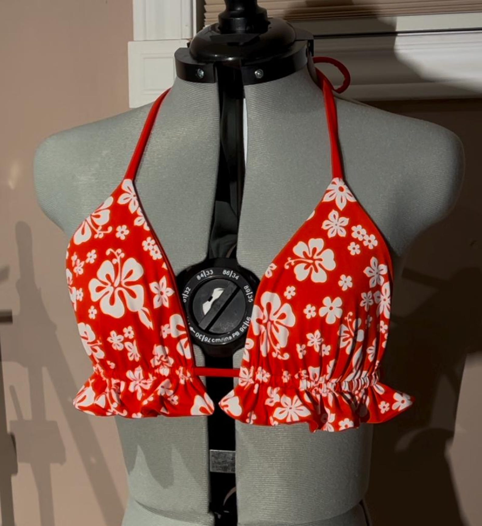 Ruffle Triangle Bikini Top PDF Sewing Pattern | Dani Style | Size XS ...