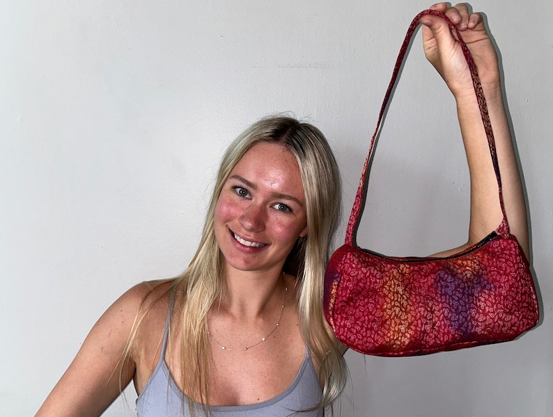 Baguette Bag Sewing Pattern [FREE] Shoulder Bag PDF Sewing Pattern for ...