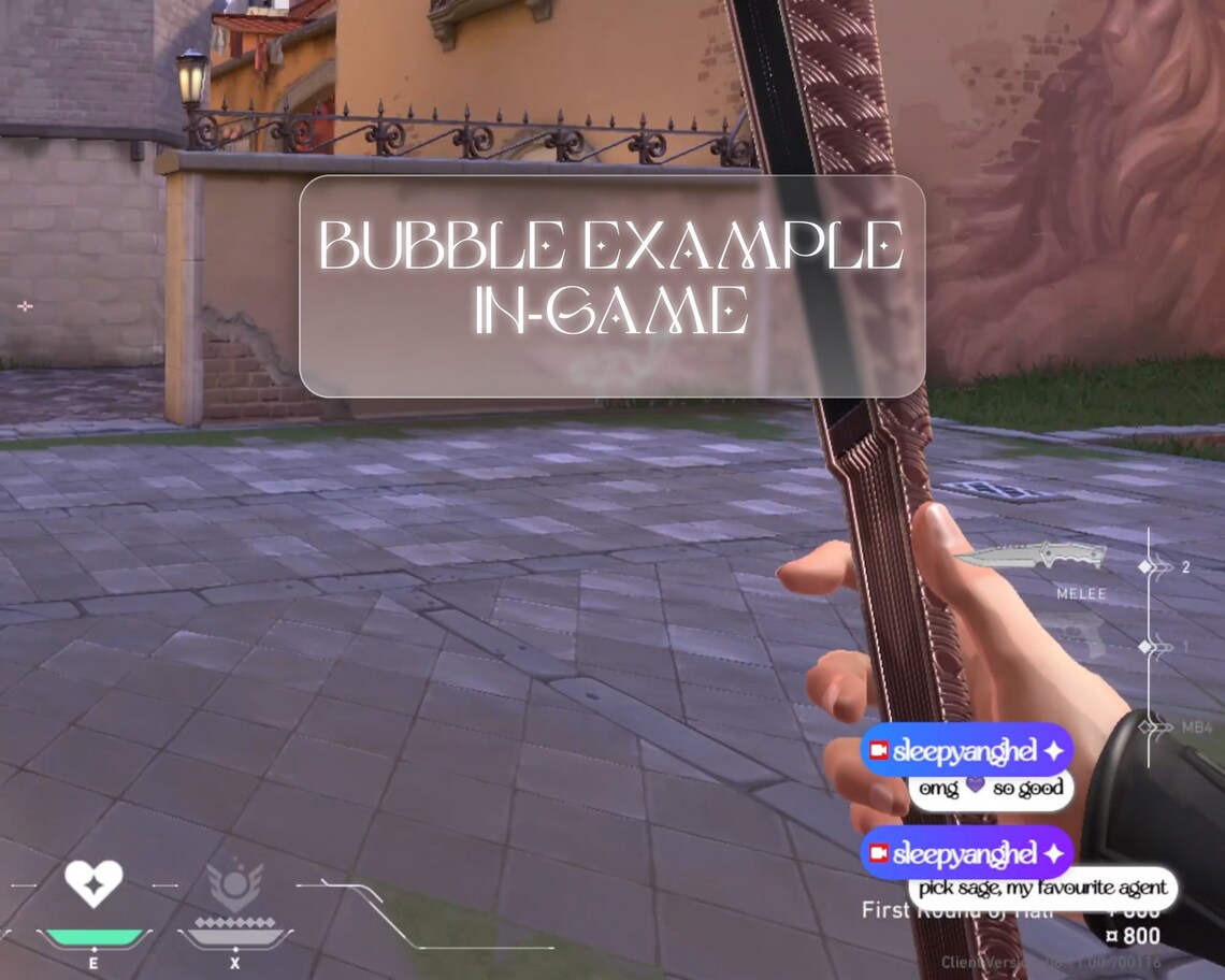 Animated Gradient Celestial Chat Widget and Bubbles Aesthetic Ready to ...