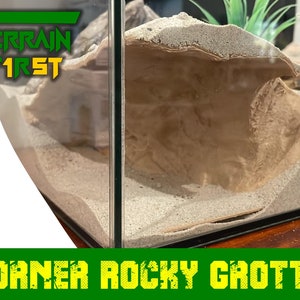 Corner Rocky Grotto | Create an Adventure Zone for Your Fish, Shrimp ...