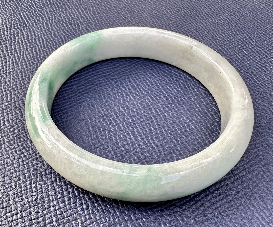 Authentic Premium Burmese Jadeite Bangle, Interior Width 58 Mm - Etsy