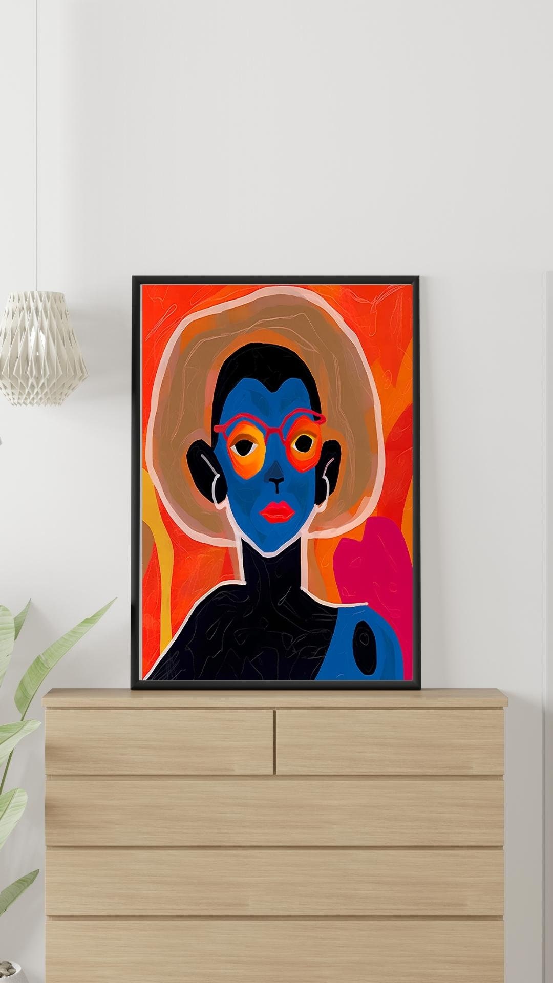 Colorful Black Boy Art African Boy Pop Art Black Man Wall - Etsy
