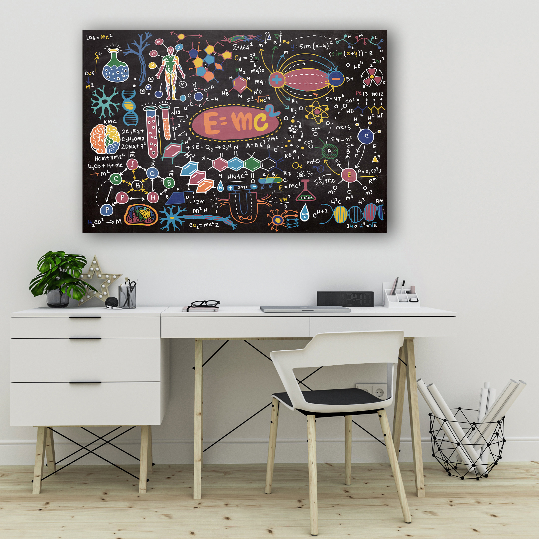 Physics Art, Physics Classroom Wall Decor, Physics Wall Decor, Physics ...