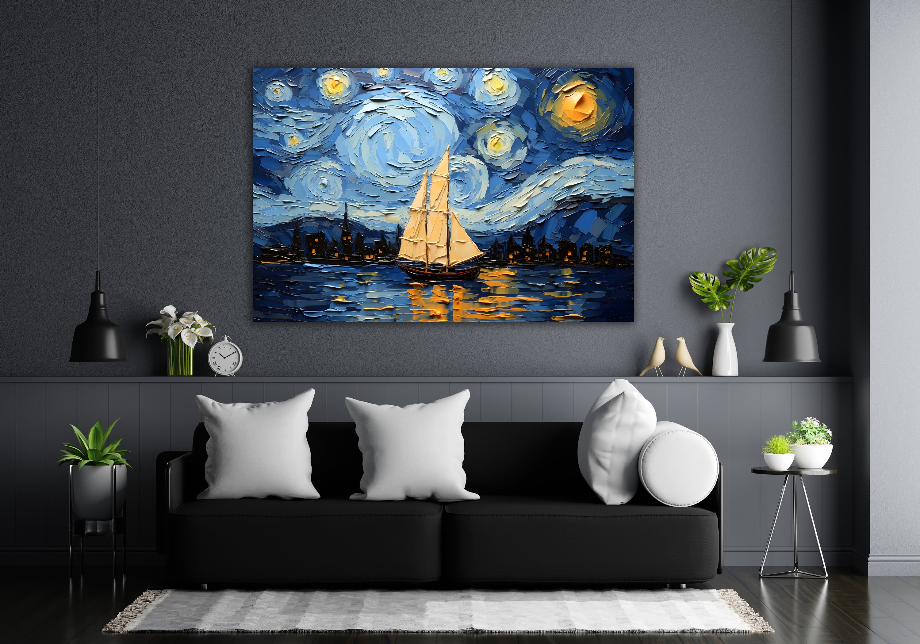 Vincent Van Gogh, Wall Decor, Home Decor, Office Home Decor, Fine Art ...