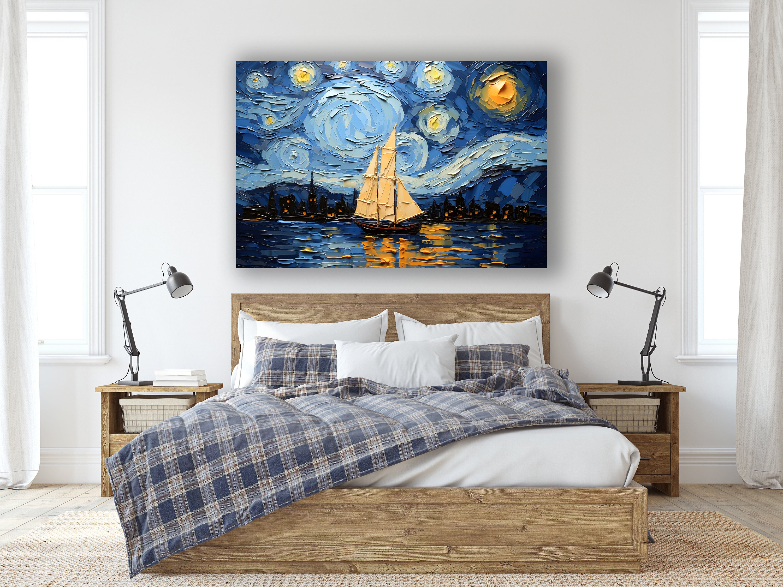 Vincent Van Gogh, Wall Decor, Home Decor, Office Home Decor, Fine Art ...