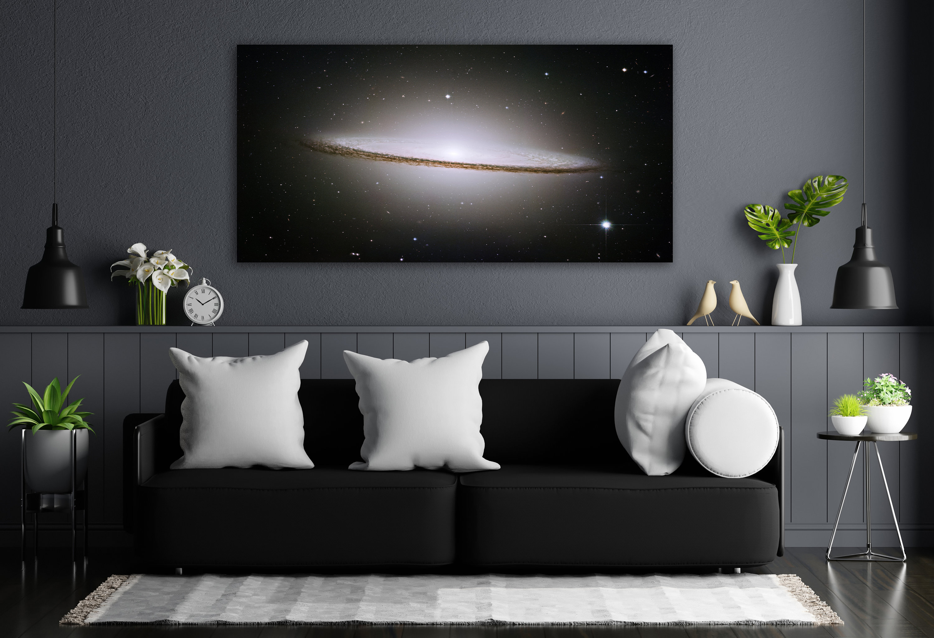 Sombrero Galaxy Wall Art, This Stunning Hubble, Hubble Space Telescope ...