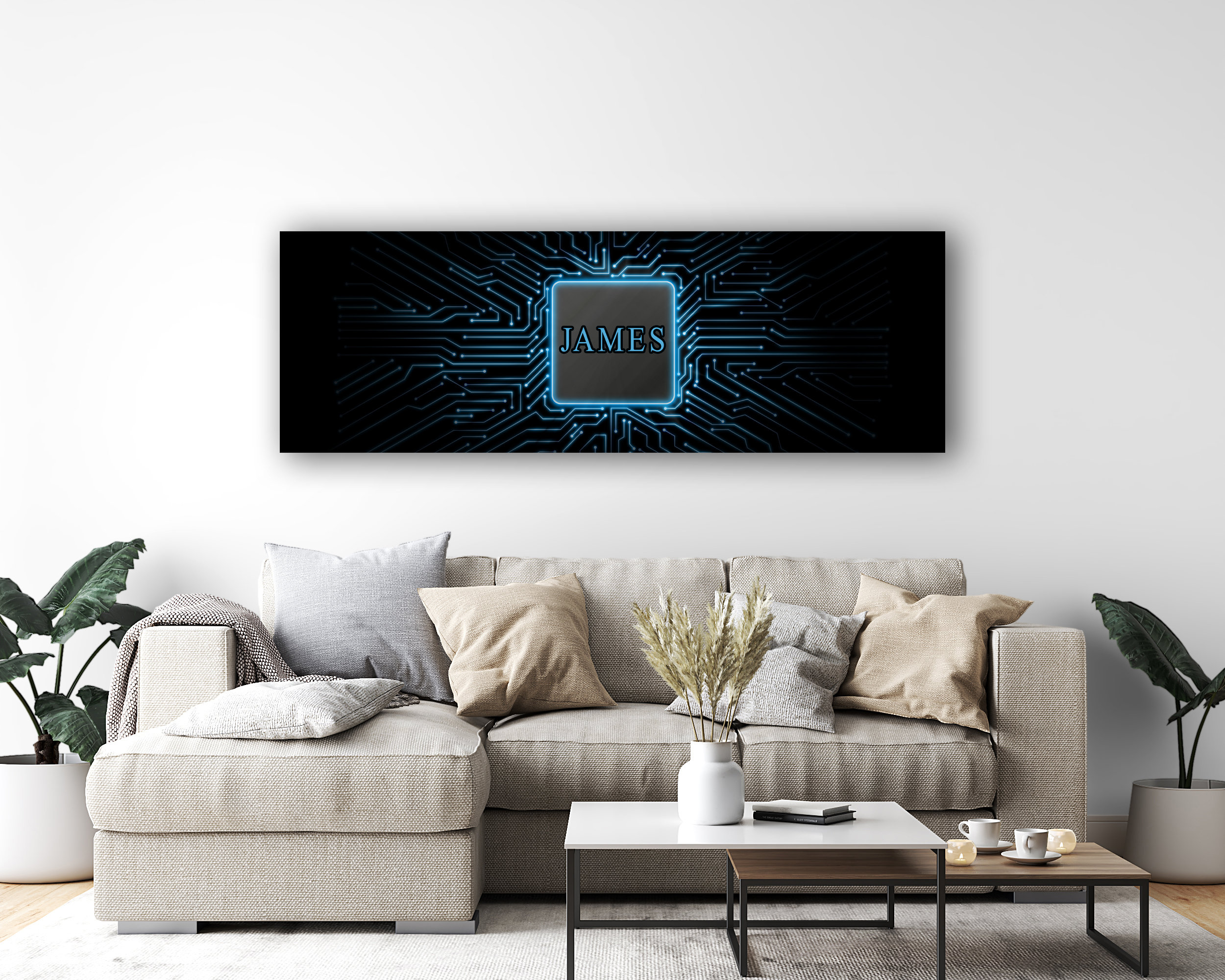 Custom Circuit Board, Personalized Circuit Wall Art, Computer Science ...