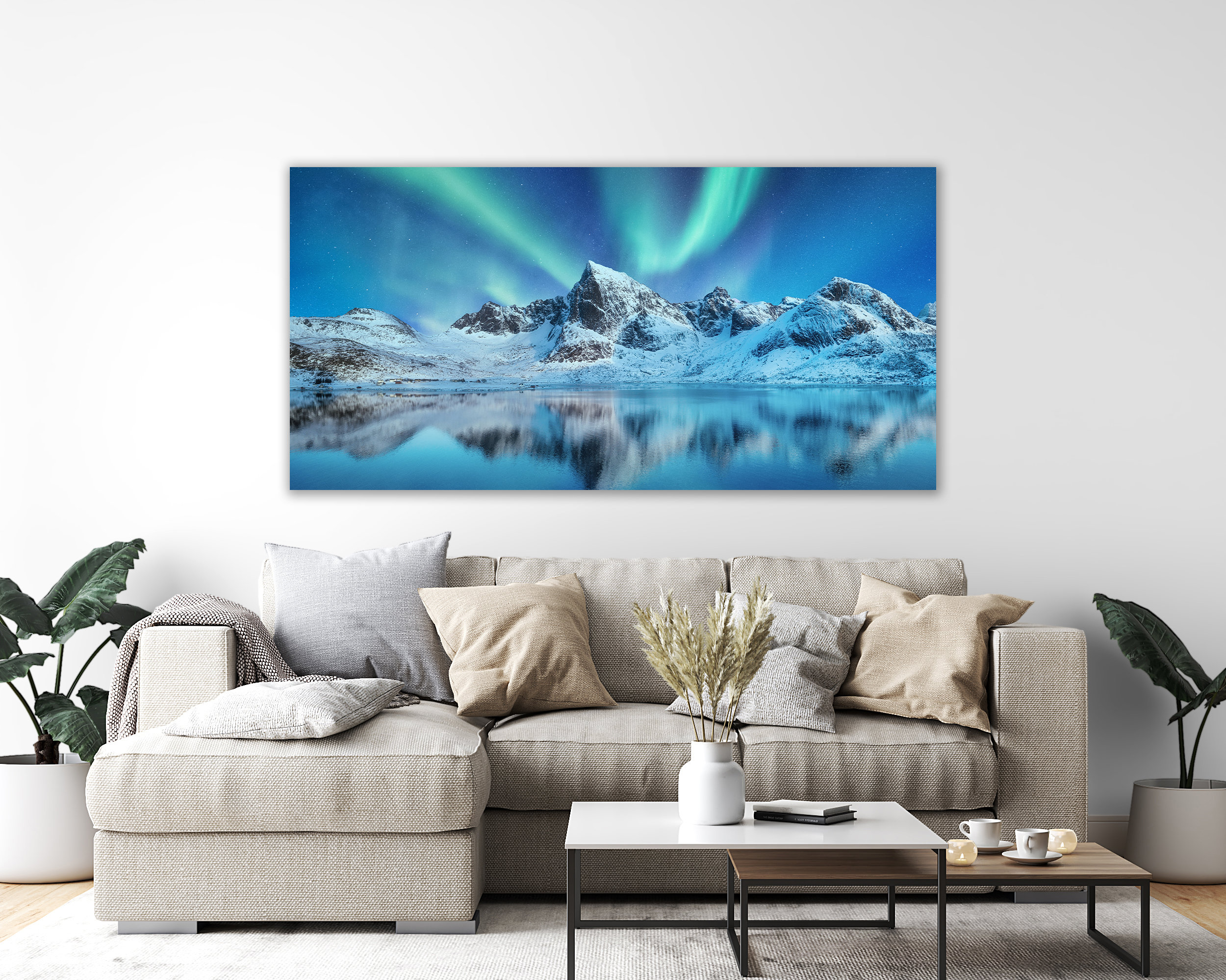Northern Lights, Northern Lights Print, Northern Lights Wall Decor ...