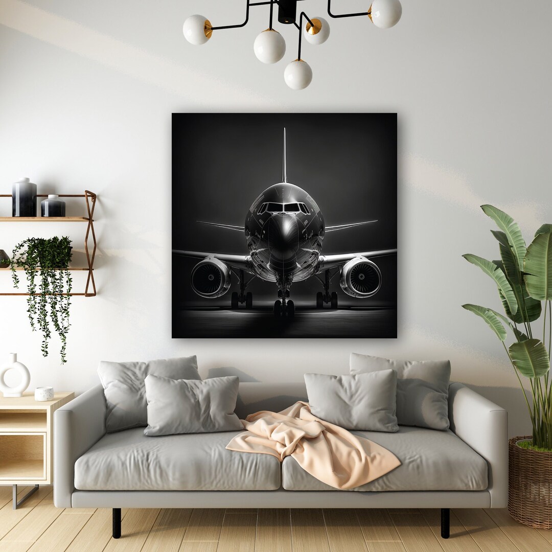 Plane Wall Decor, Jet Wall Decor, Luxury Wall Art, Man Cave Decor ...