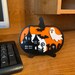Desk Top Halloween Pumpkin With Easel - Etsy