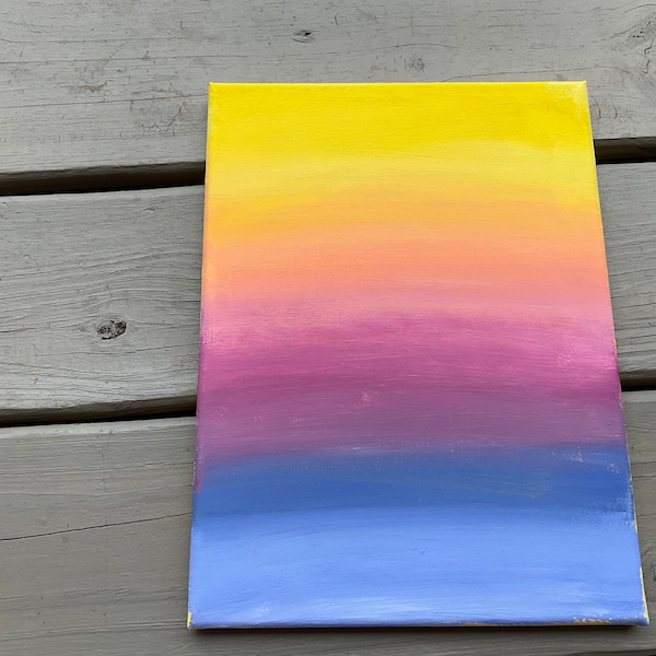 Ombre Painting - Etsy