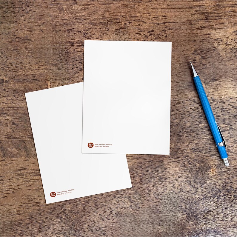 Official Instrument Art Cards Pack of 10 With Envelopes Ink Sketch Man ...