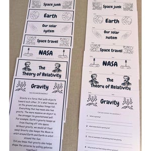 Space Bundle | 31 Nonfiction Science Passages & Worksheets | Homeschool ...