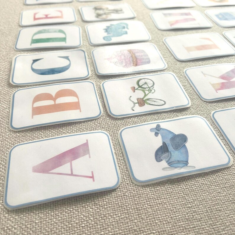Alphabet Flashcards for Toddlers | ABC Matching Game | Preschool ...