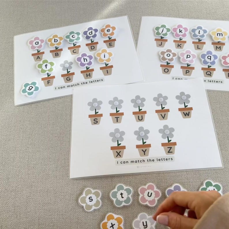 Alphabet Letter Matching Printable - Uppercase Lowercase Activity ...