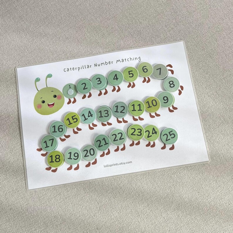 Learn to Count Printable Activity for Preschool Toddler Classroom and ...