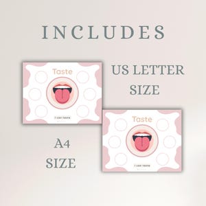 5 Senses Sorting Activity Printable, Montessori Preschool Learning ...