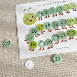 Learn to Count Printable Activity for Preschool Toddler Classroom and ...