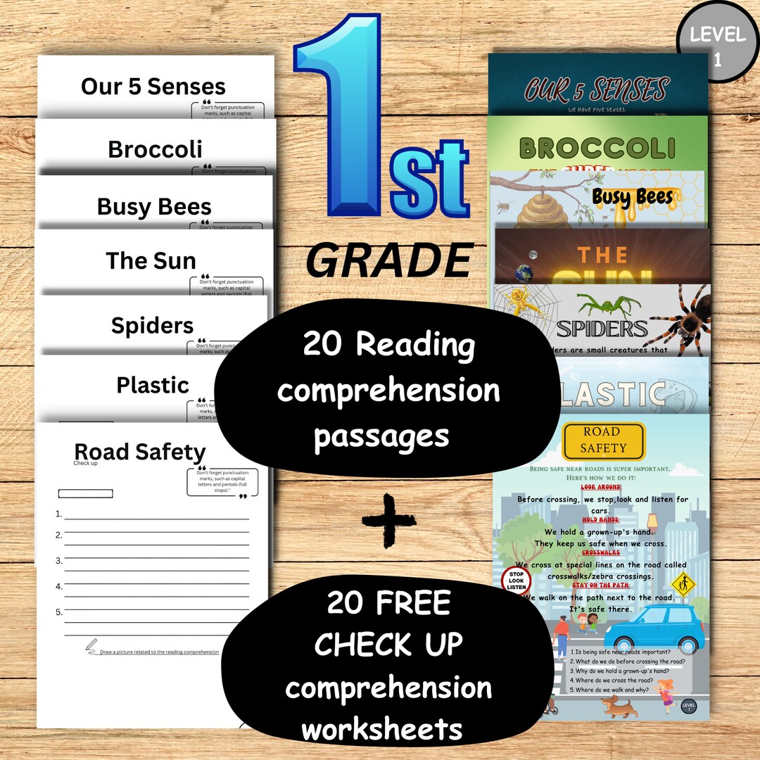 1st Grade Month Supply of Homeschooling / Class Non Fictional Fun ...