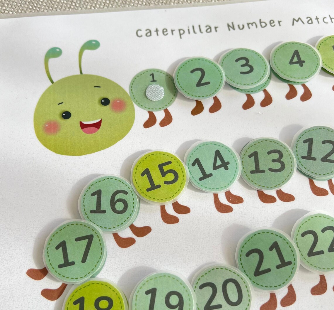 Learn to Count Printable Activity for Preschool Toddler Classroom and ...
