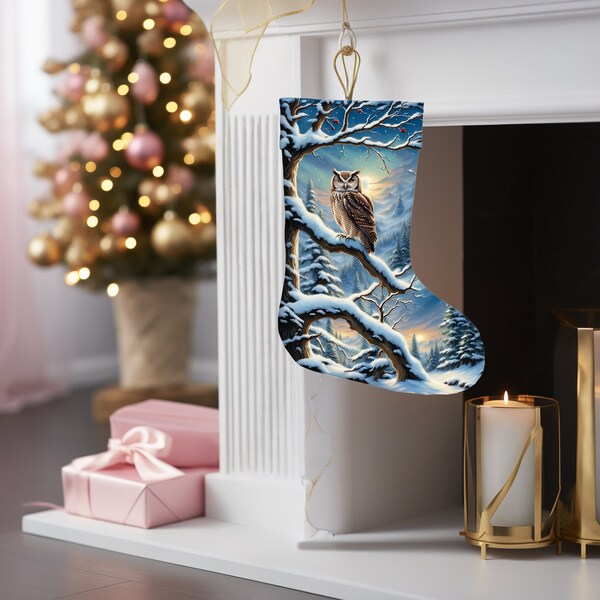 Owl Stocking - Etsy