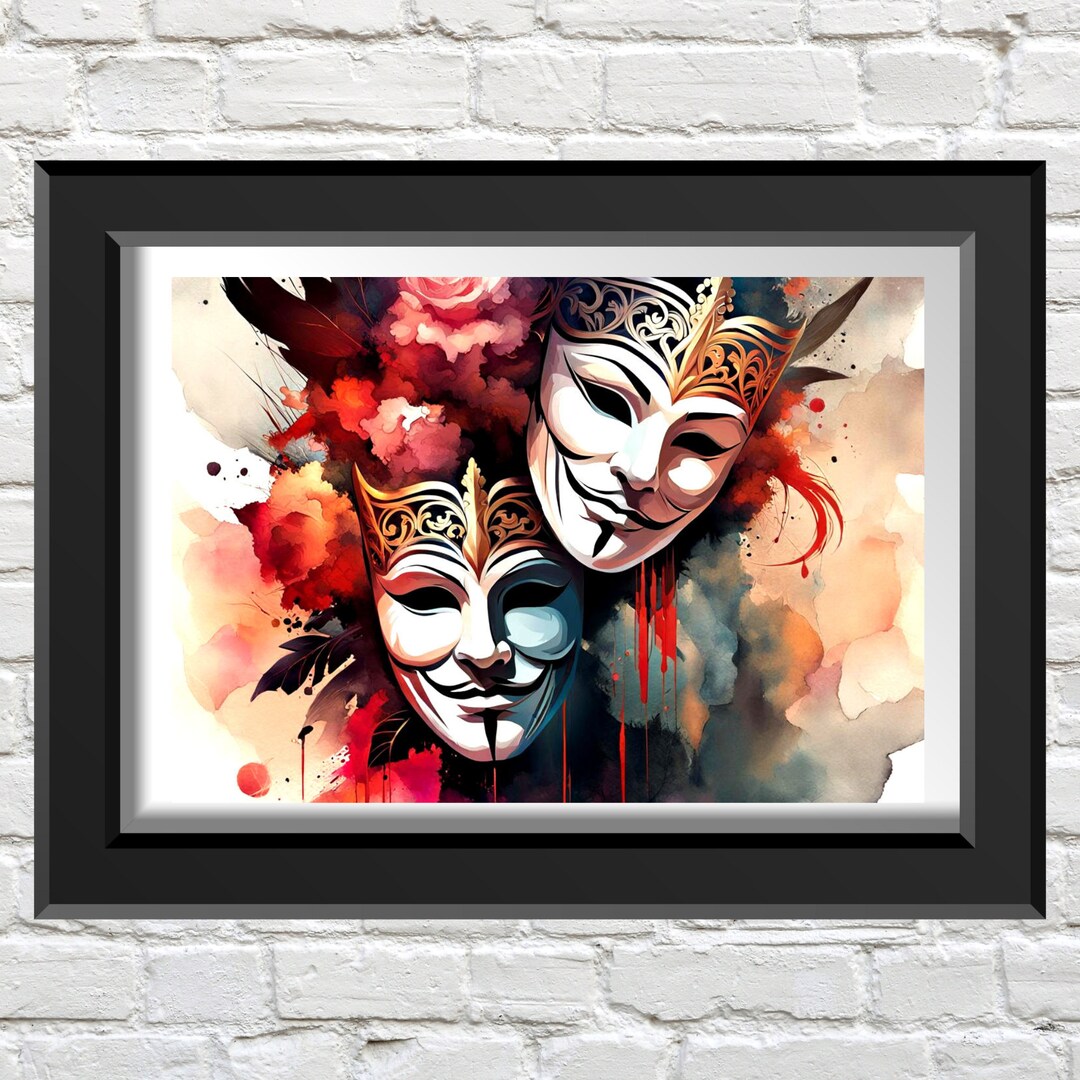 Abstract Masks, Cross Stitch Chart for Mardi Grau Masks, Embroidery ...