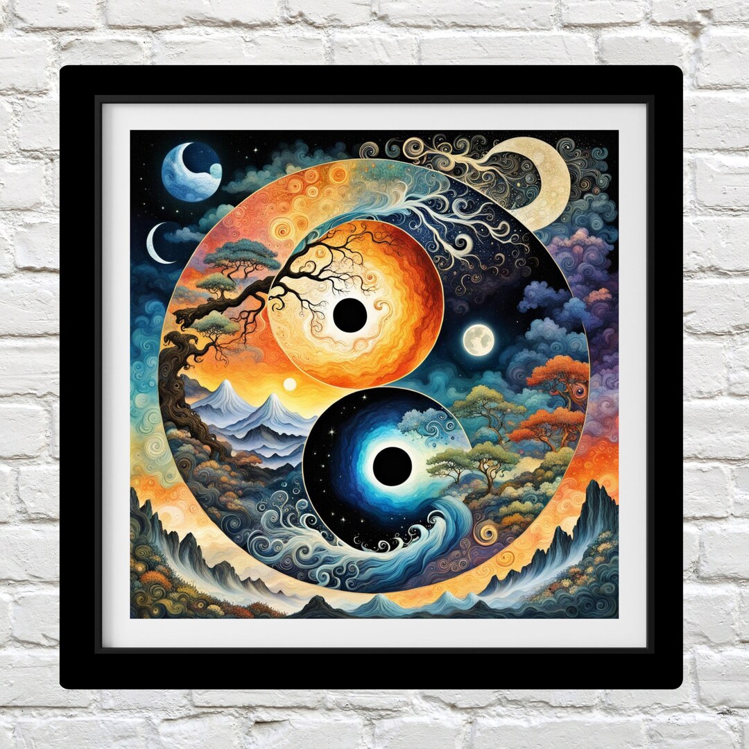 Yin Yang 16, Cross Stitch Pattern, Counted Cross Stitch Patterns ...