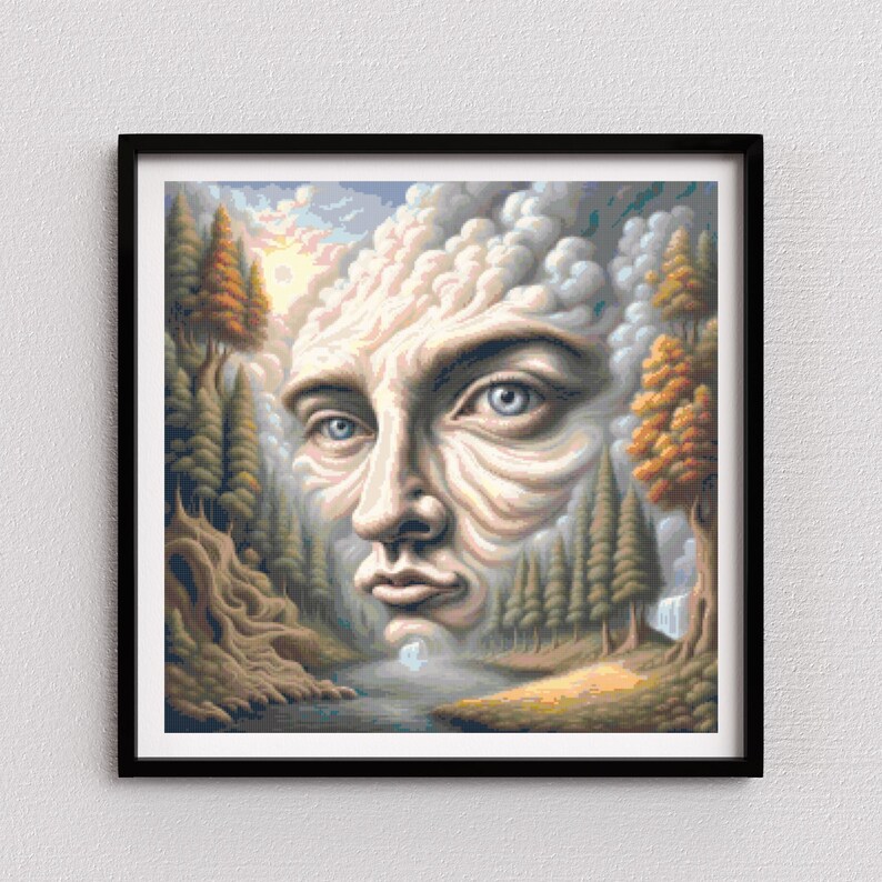 Eyes in the Sky, Counted Cross Stitch Patterns, Full Coverage ...