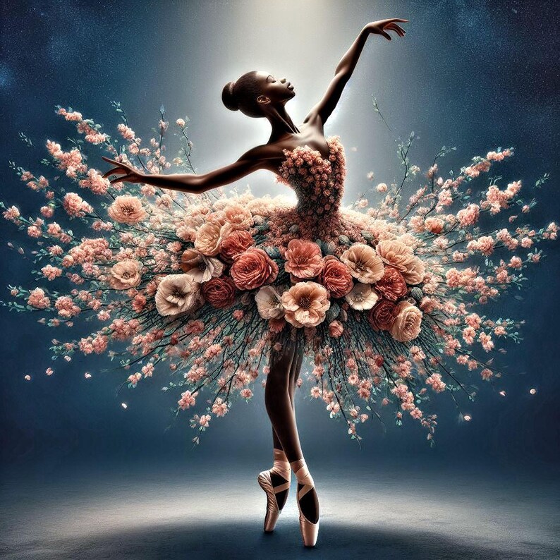 Ballerina Cross Stitch Pattern: Elegant Ballet Design (PDF Pattern) - Etsy