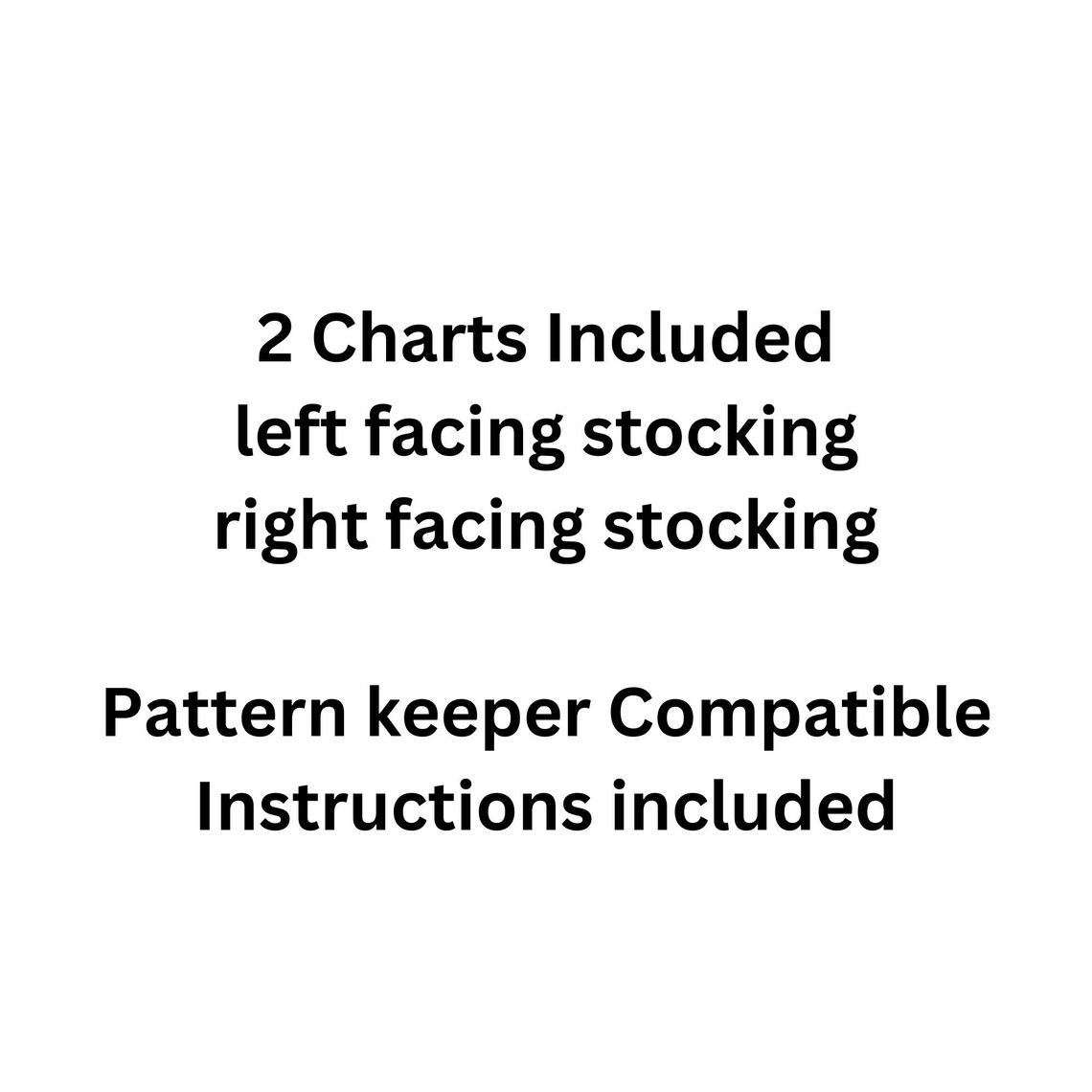Santa Stocking, Cross Stitch Chart, Full Coverage, Pattern Keeper - Etsy