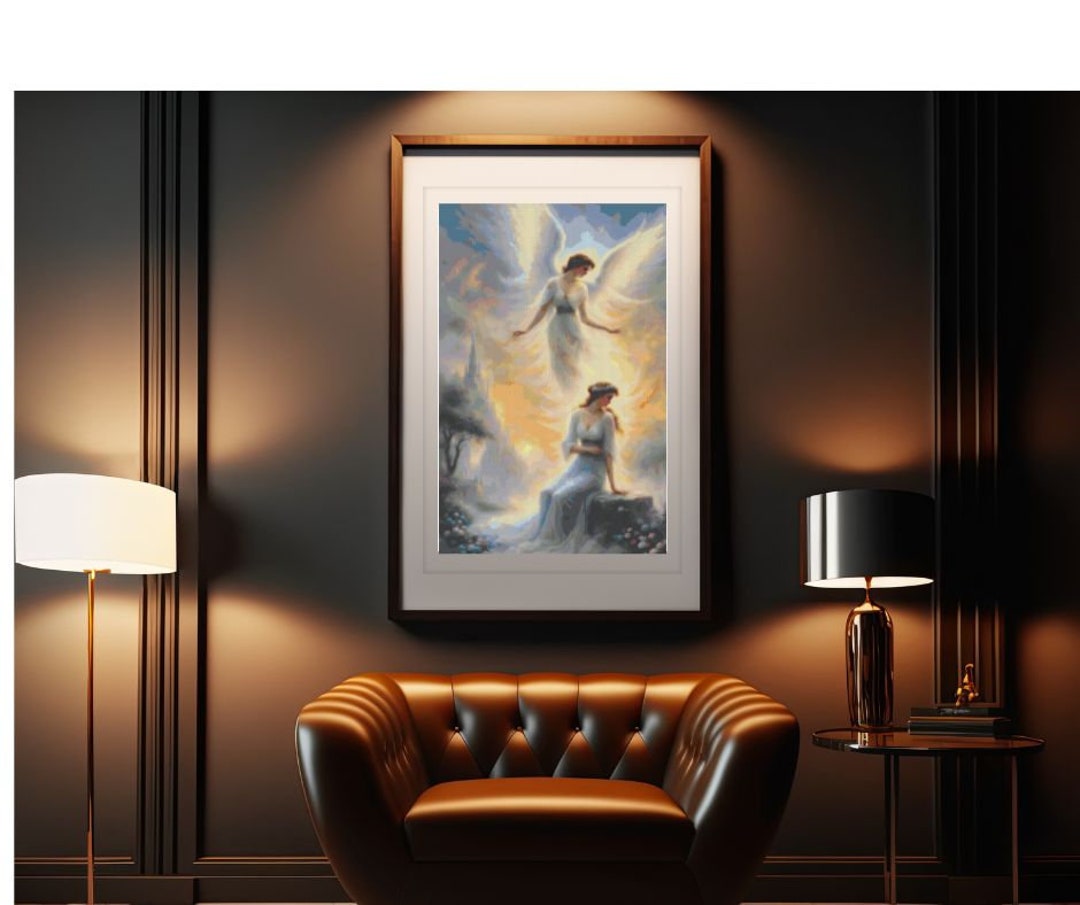 Angels Counted Cross Stitch Patterns Printable Chart PDF - Etsy
