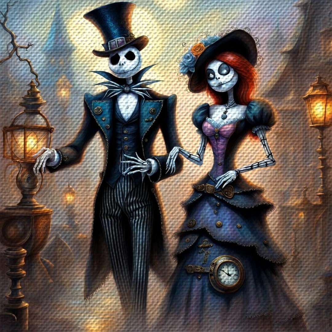 Nightmare Before Christmas Counted Cross Stitch Chart - Etsy